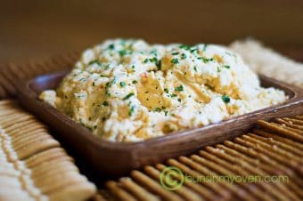Cheese Spread - made with three different cheeses and perfect for dipping!