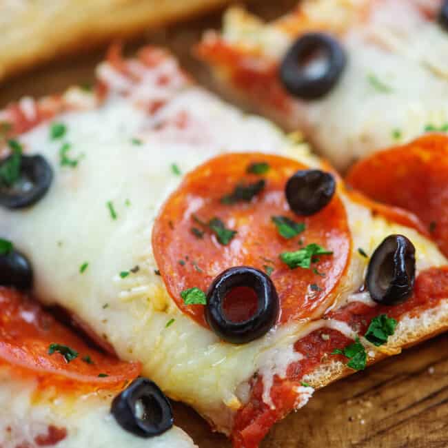 Pizza Bread Recipe - Quick & Easy! | Buns In My Oven