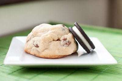 Oreo Stuffed Chocolate Chip Cookies | Buns In My Oven