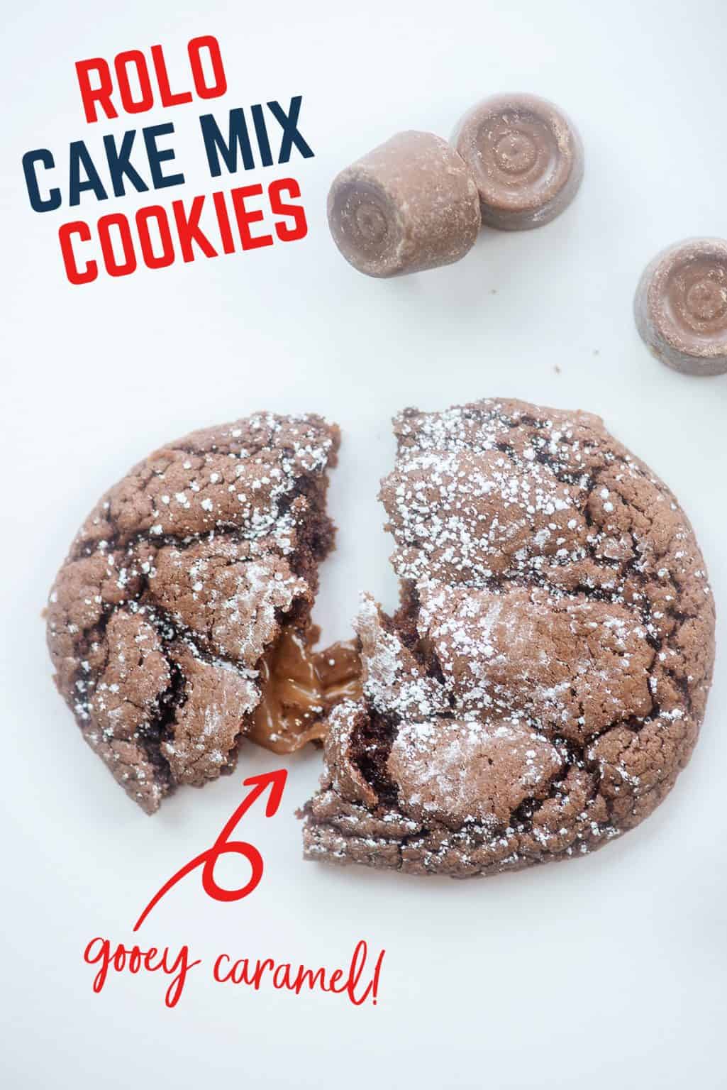 Rolo Cake Mix Cookies — Buns In My Oven