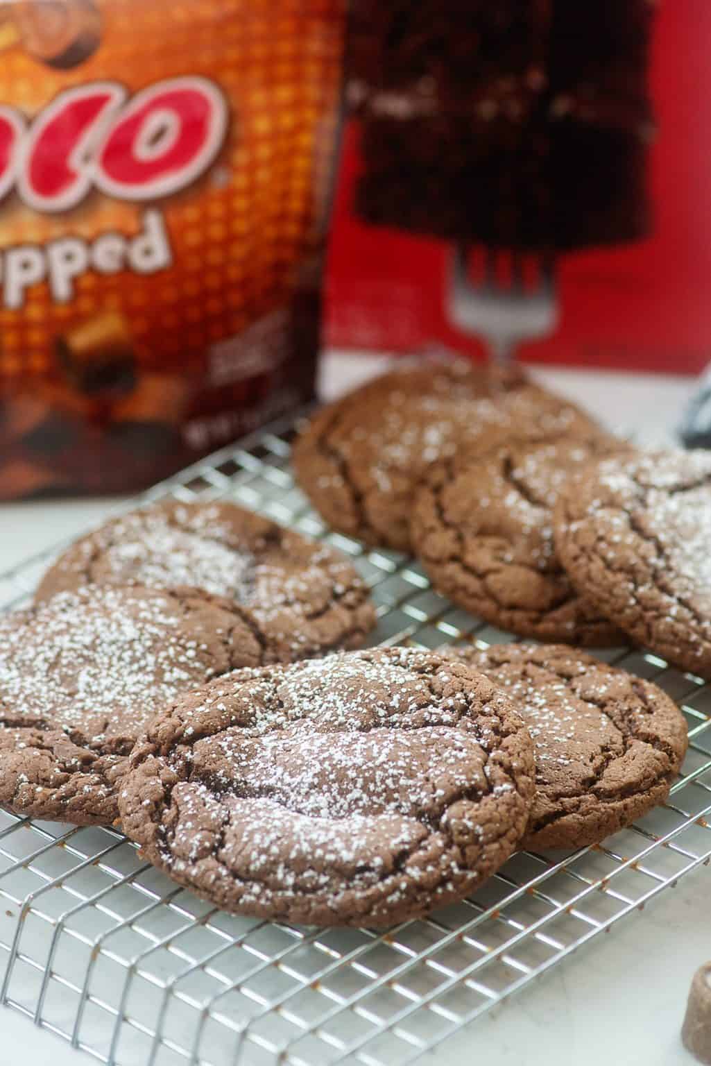 Rolo Cake Mix Cookies — Buns In My Oven