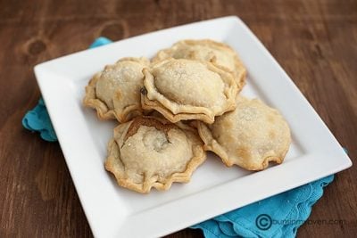 Mini Chocolate Chip Cookie Pies — Buns In My Oven