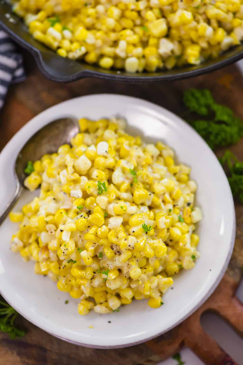 Southern Style Creamed Corn | Buns In My Oven