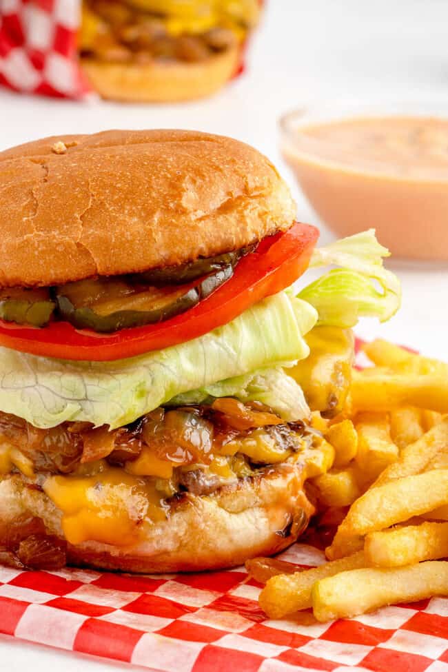 Double Double Animal Style Cheeseburger Copy Cat Recipe