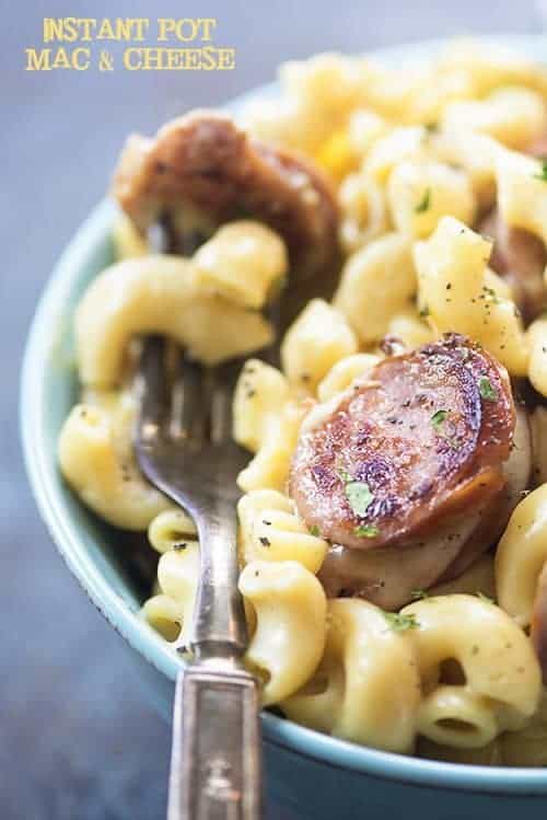 Instant Pot Macaroni and Cheese with Smoked Sausage — Buns In My Oven