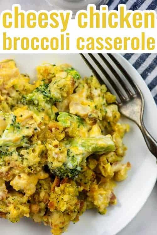 The BEST Cheesy Chicken Broccoli Casserole Recipe