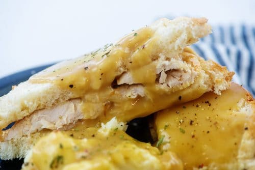Leftover Hot Turkey Sandwich Recipe | Buns In My Oven