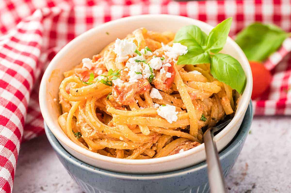 Feta Pasta (The Viral TikTok Recipe!) — Buns In My Oven