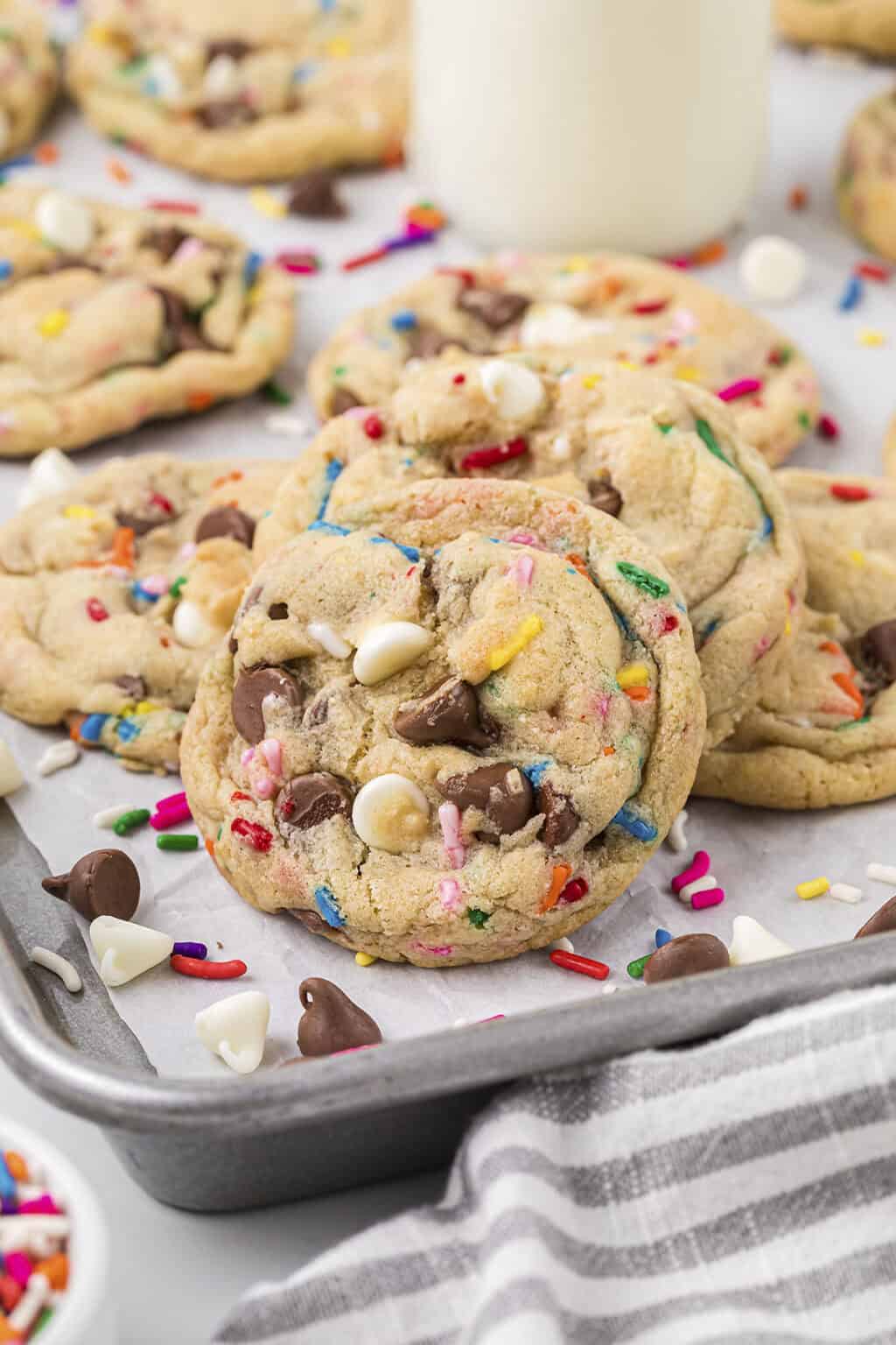 Cake Batter Cookie Recipe | Buns In My Oven