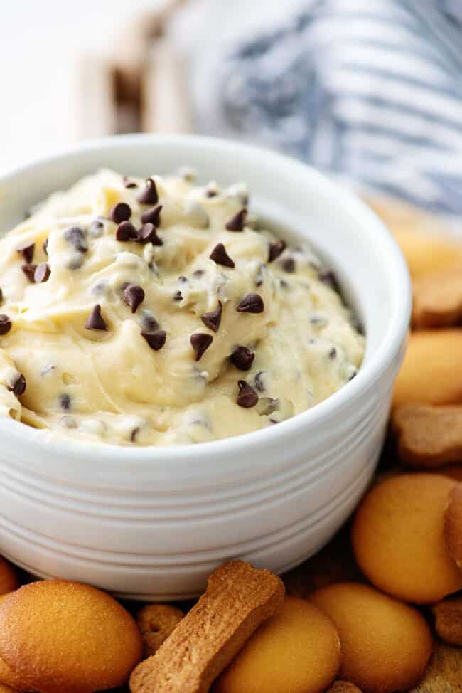 Chocolate Chip Cookie Dough Dip Recipe | Buns In My Oven
