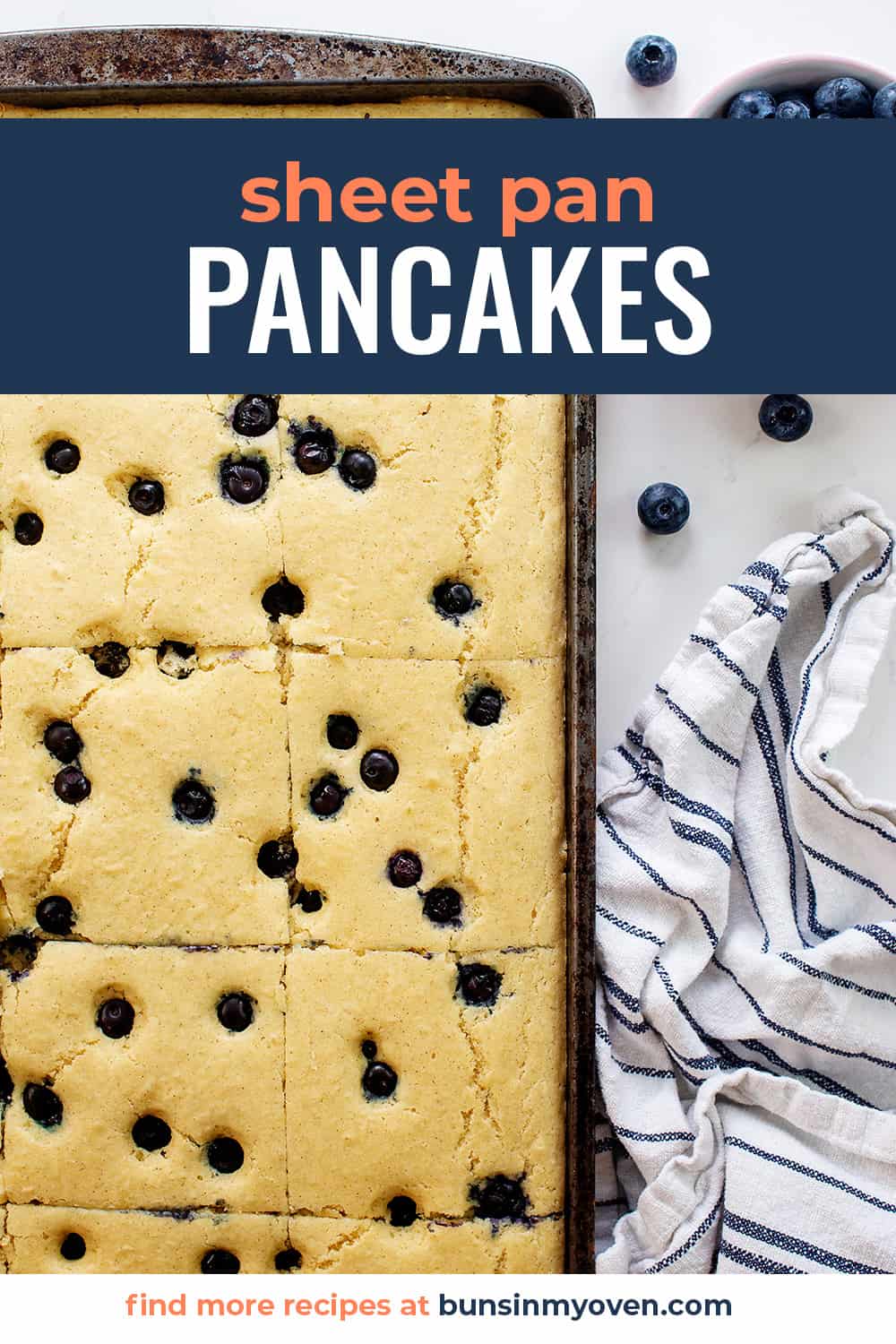 Homemade Sheet Pan Pancakes | Buns In My Oven
