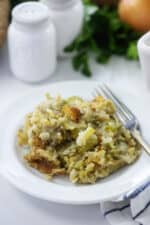 Amish Mashed Potato Stuffing Recipe | Buns In My Oven
