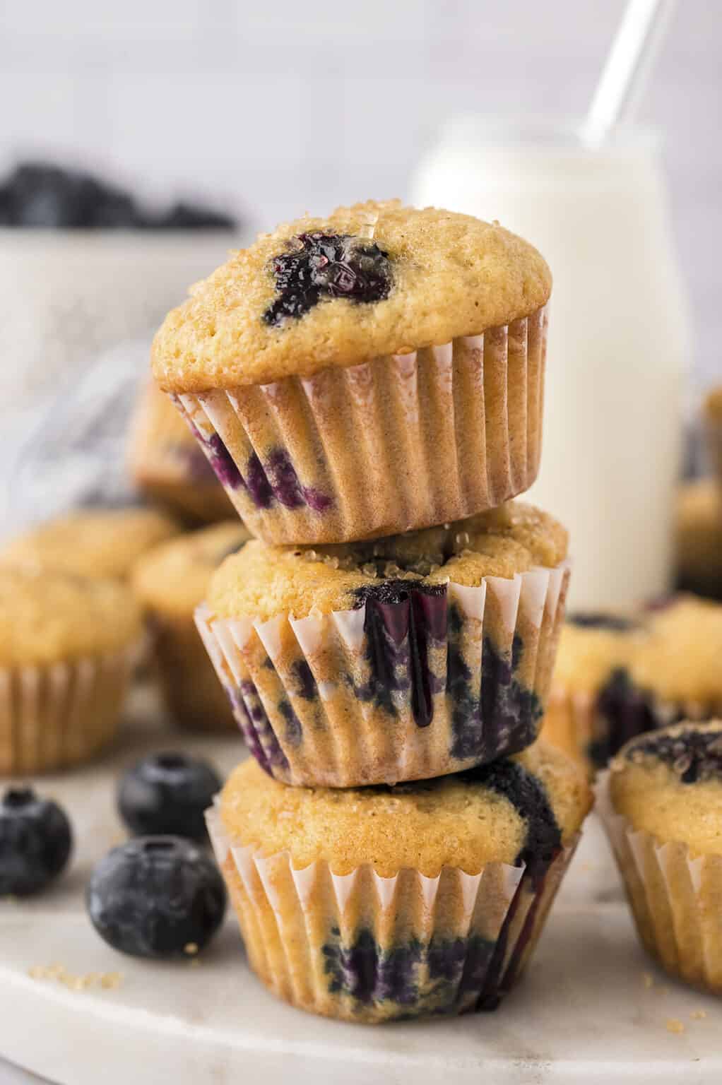 Mini Blueberry Muffins | Buns In My Oven