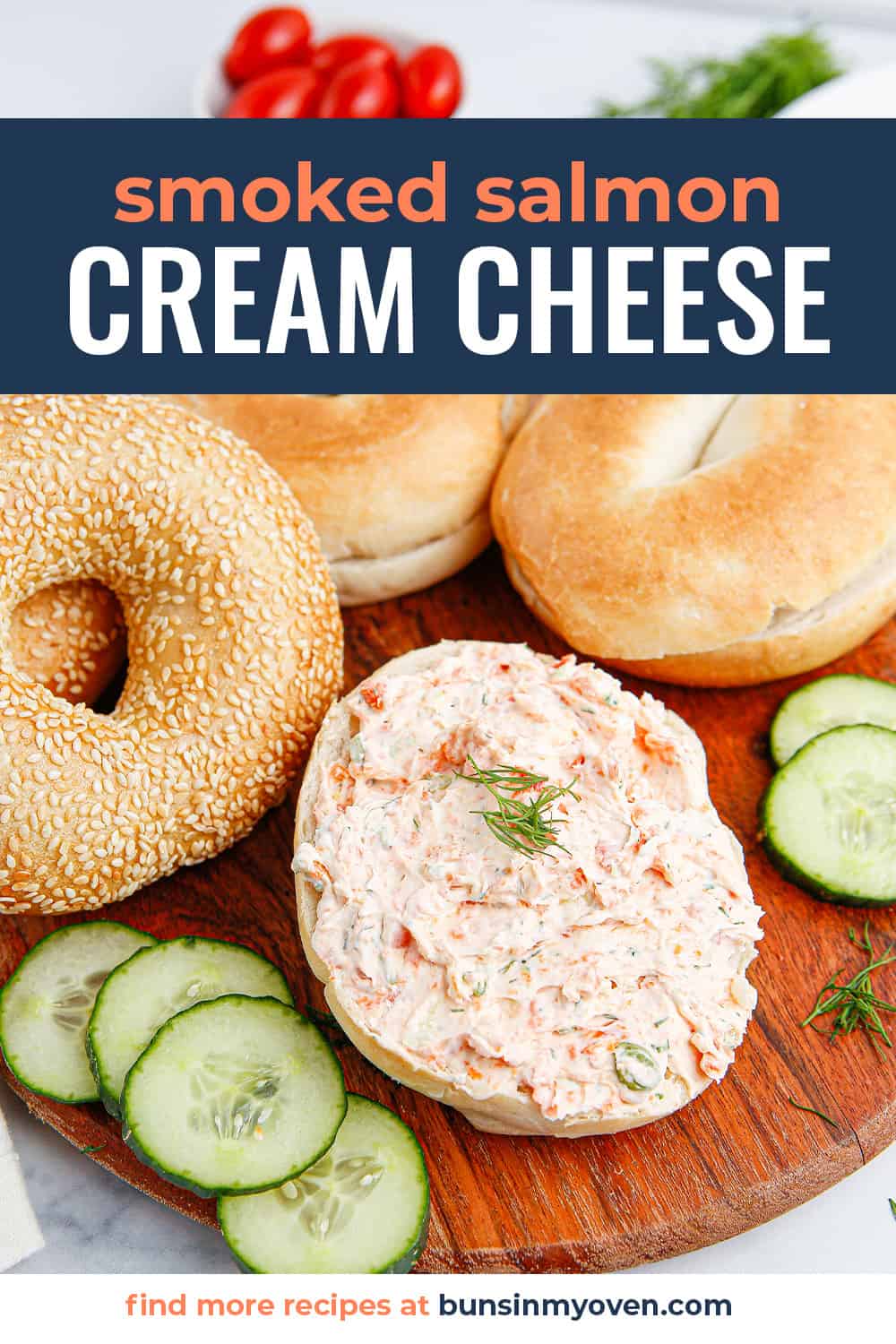 Smoked Salmon Cream Cheese Spread | Buns In My Oven