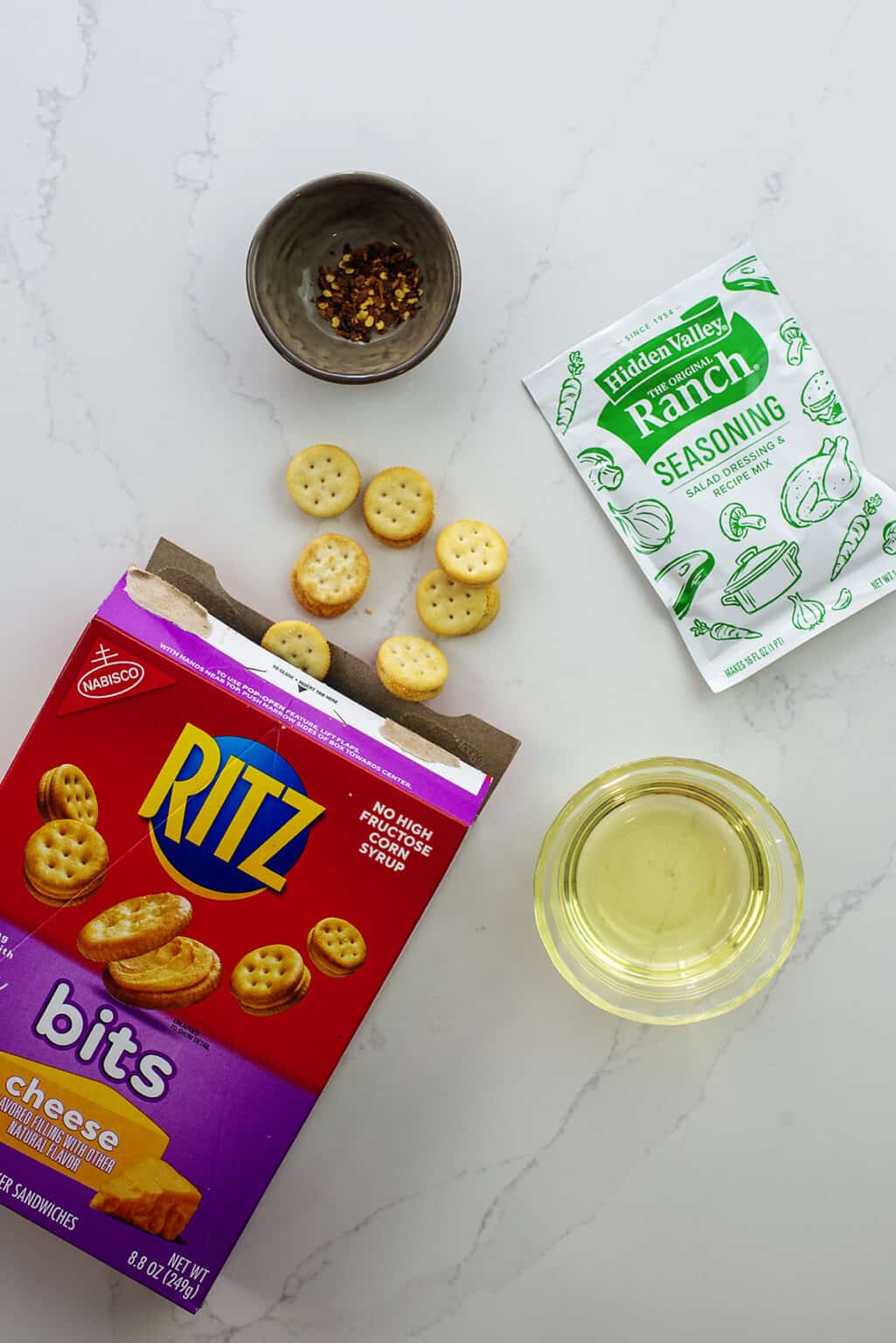 Cheesy Ranch Ritz Bits | Buns In My Oven