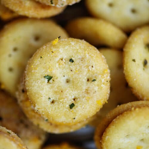 Cheesy Ranch Ritz Bits | Buns In My Oven