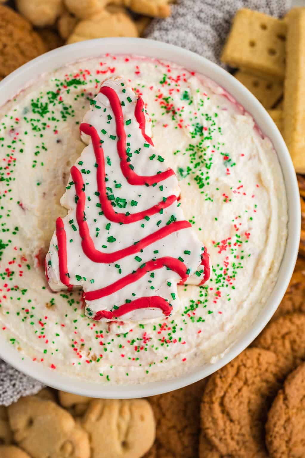Little Debbie Christmas Tree Cake Dip | Buns In My Oven