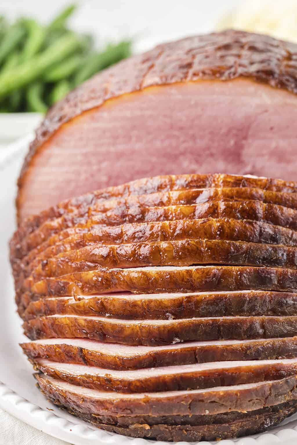Honey Glazed Crockpot Ham Recipe | Buns In My Oven