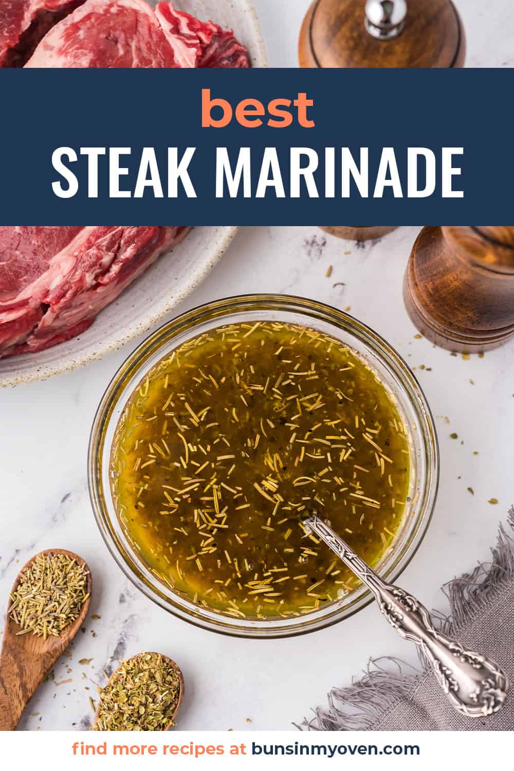 Best Steak Marinade Recipe | Buns In My Oven