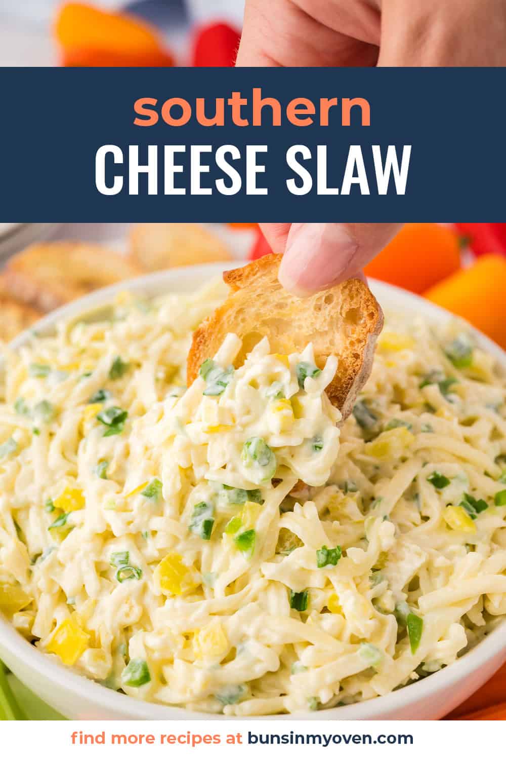 Southern Cheese Slaw | Buns In My Oven
